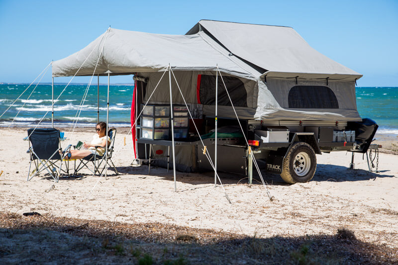 CTA Tests our Track MATE - TRACK TRAILER